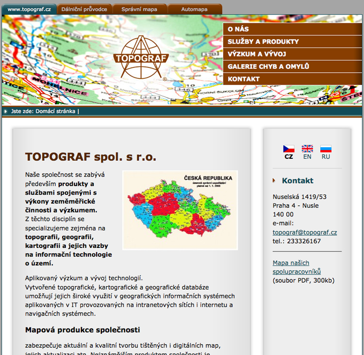 Topograf | Reference | Infonia